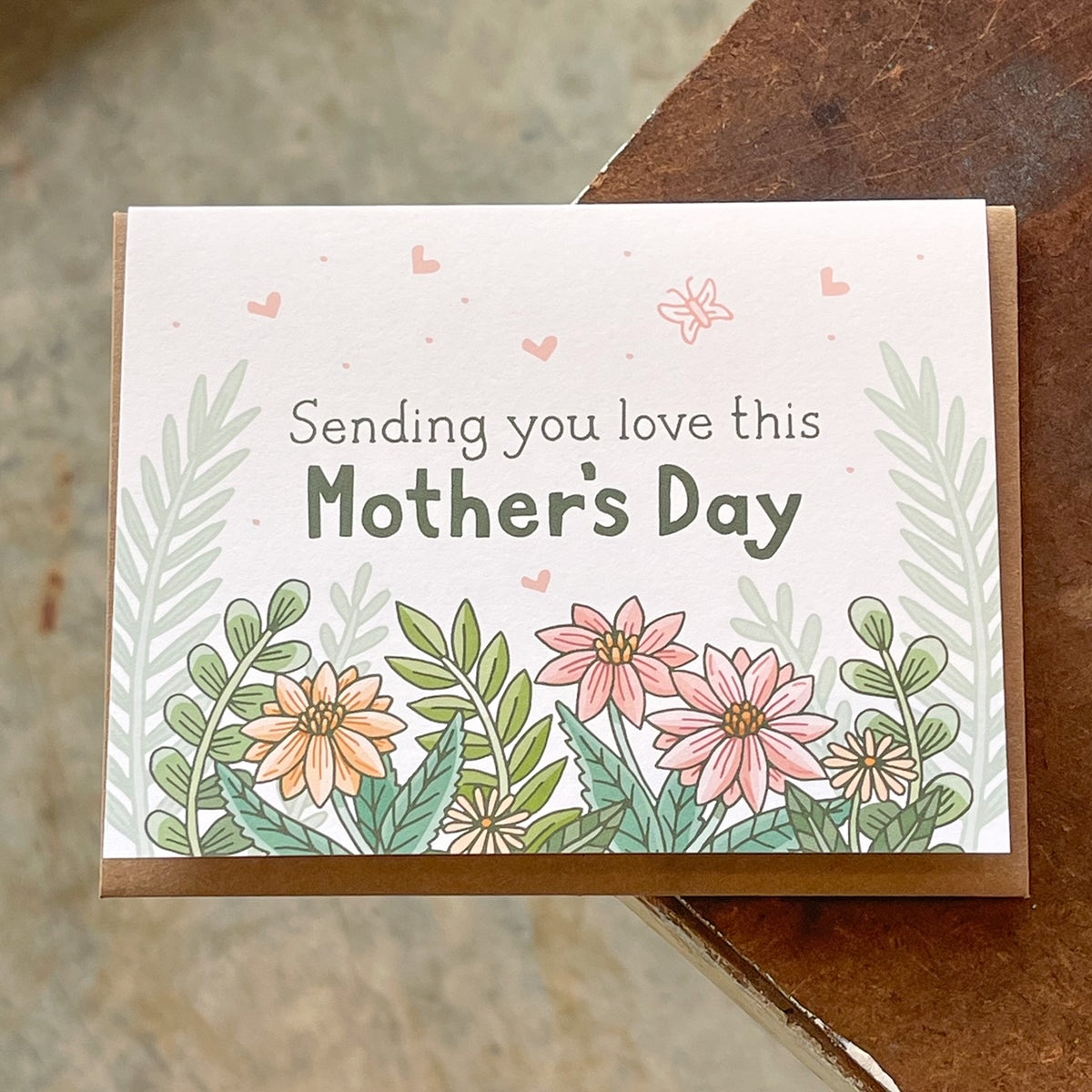 Sending Love – Ecru Modern Stationer